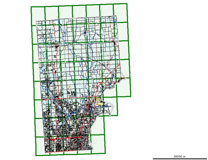 Macomb County Zip Code Map - Map